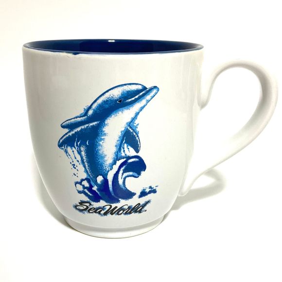 Seaworld | Kitchen | Seaworld Dolphin Days Coffee Mug Tea Cup 2oz ...